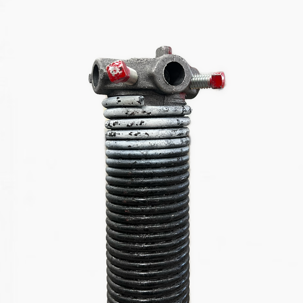 GARAGE DOOR TORSION SPRING .218 WIRE SIZE (WHITE) X 1.75” ID - INSTOCK ...